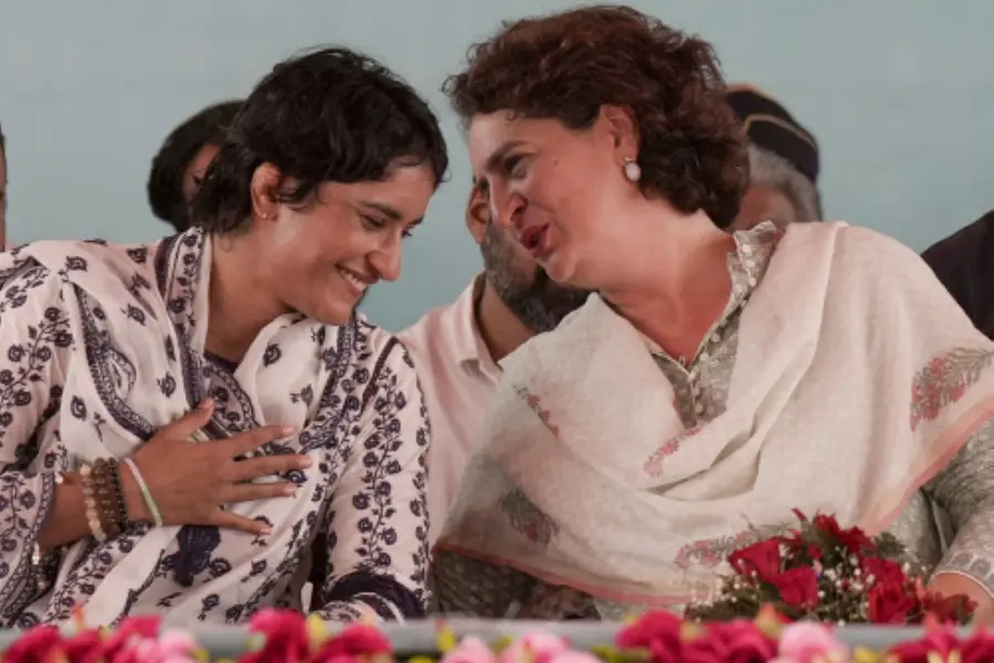 Haryana assembly election: Vinesh Phogat scores debut win from Julana