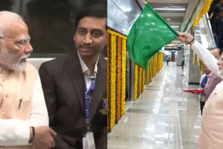 PM Modi shares 'memorable moments' from Mumbai Metro journey | WATCH ...