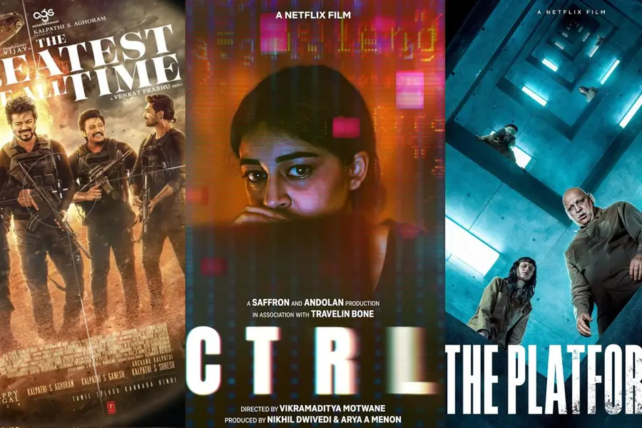 Exciting OTT releases: 'GOAT,' 'Ctrl,' and 'The Platform 2' take center ...