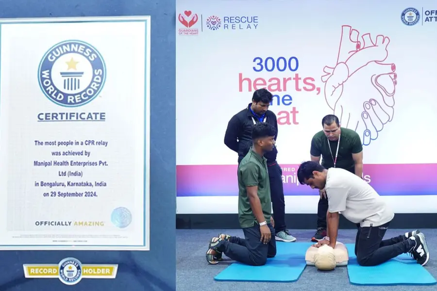 Manipal Hospital in Bengaluru sets a new Guinness World Record | WATCH ...