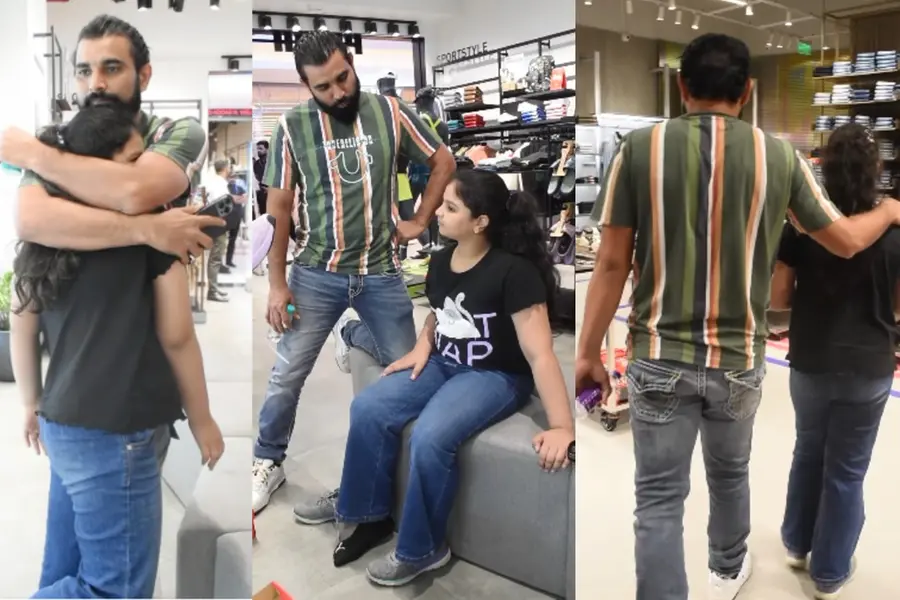 ‘I love you beyond words’... Shami’s emotional reunion with Aaira ...