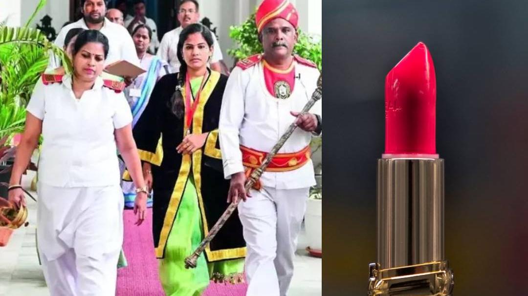കടുംനിറങ്ങളിലുള്ള ലിപ്സ്റ്റിക്ക് ഉപയോഗിച്ചു; ചെന്നൈയിലെ ആദ്യ വനിതാ ...