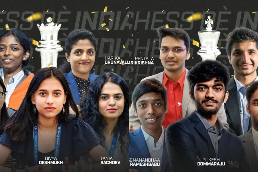 Historic win: Indian men and women win maiden gold medals at 45th Chess ...