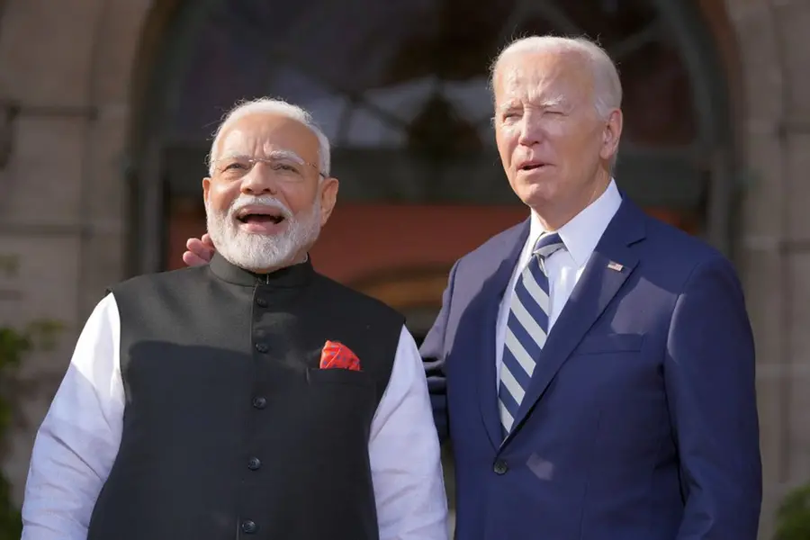 PM Modi's gifts for Bidens: Silver train model and Pashmina shawl | PHOTOS