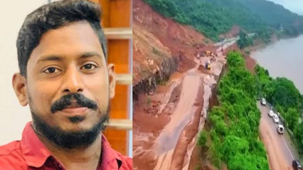 Suspected lorry driven by missing Kozhikode native Arjun found ...