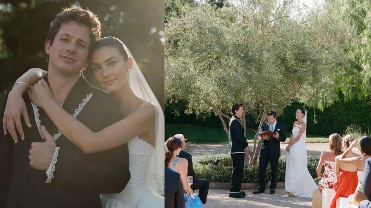 It has always been you: Charlie Puth marries Brooke Sansone in intimate ...