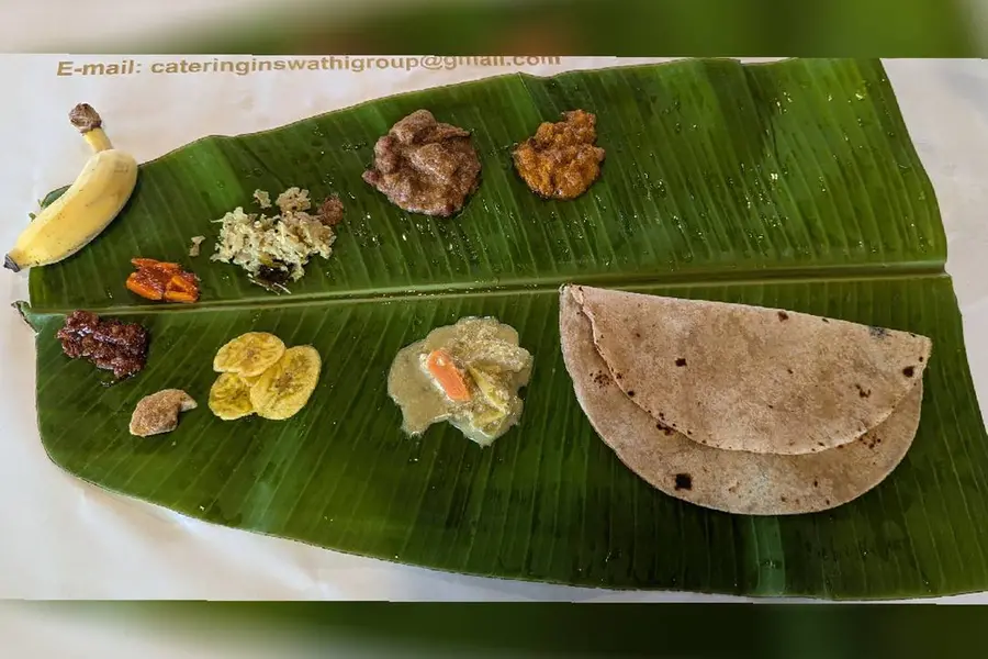 Onam sadya: Ather Energy's chapati becomes a side dish to veg or non ...