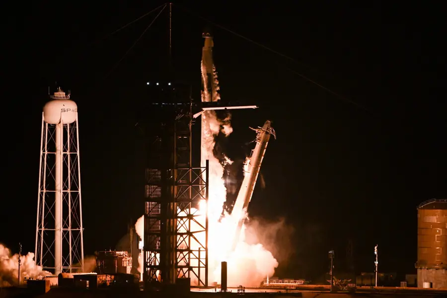 SpaceX launches four-member crew on a trip to conduct first private ...