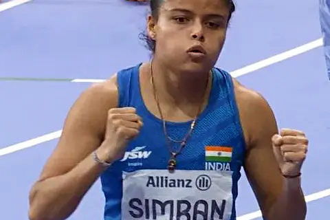 Simran Sharma clinches Bronze in women's 200m T12 at Paris Paralympics