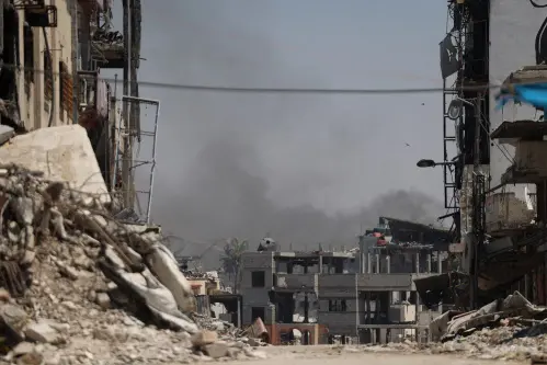 Fierce conflict persists in Gaza City's Shujaiya for fourth consecutive ...