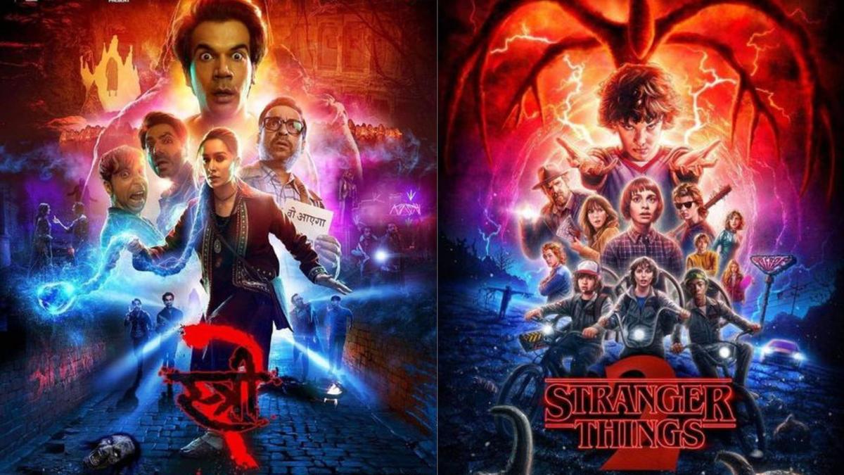 Fans find uncanny resemblance in 'Stree 2’ and ’Stranger Things 2’ posters