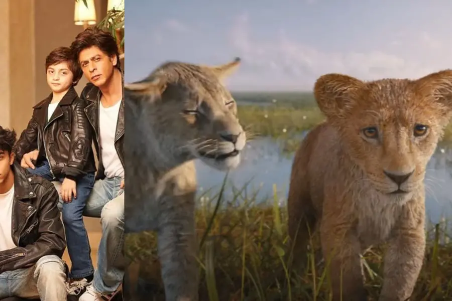 SRK returns in ‘Mufasa: The Lion King’ with his cubs Aryan, AbRam ...