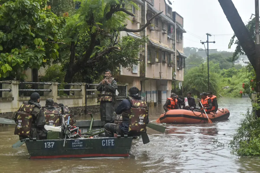 Rainfall: Pune faces flood threat; IMD issues ‘orange’ alert for Mumbai ...