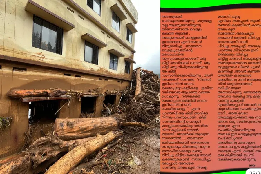 'Leave now, children! Here comes great danger...' Wayanad school girl’s ...
