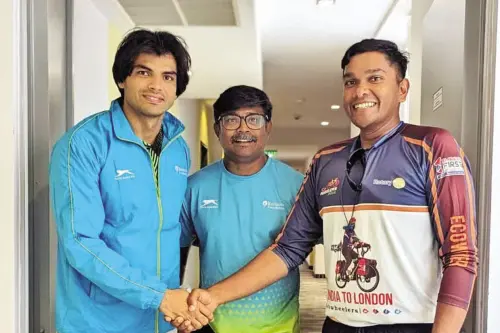 Kerala man cycles his way to Paris to spread message of peace and ...