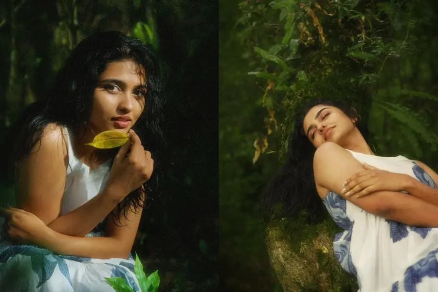 Mamitha Baiju's captivating forest escapades in monsoon! | Mathrubhumi ...