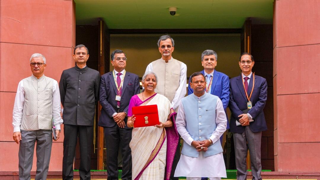 FM Nirmala Sitharaman delivers 7th Union Budget