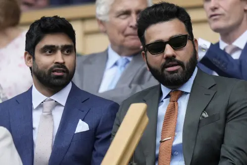 "An exciting experience": Rohit Sharma on his first Wimbledon visit ...