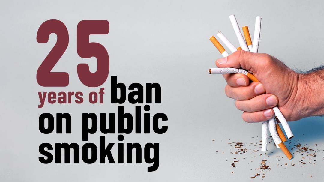 25 Years of Ban on Public Smoking: Public Opinion