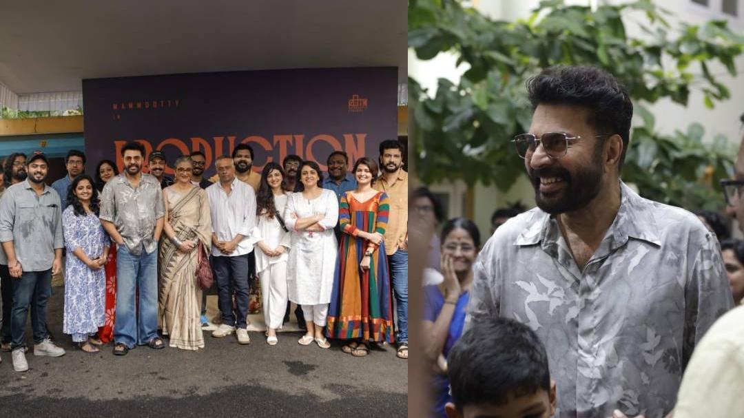 Production begins for Mammootty-Gautham Vasudev Menon film: Adds Gokul Suresh to cast