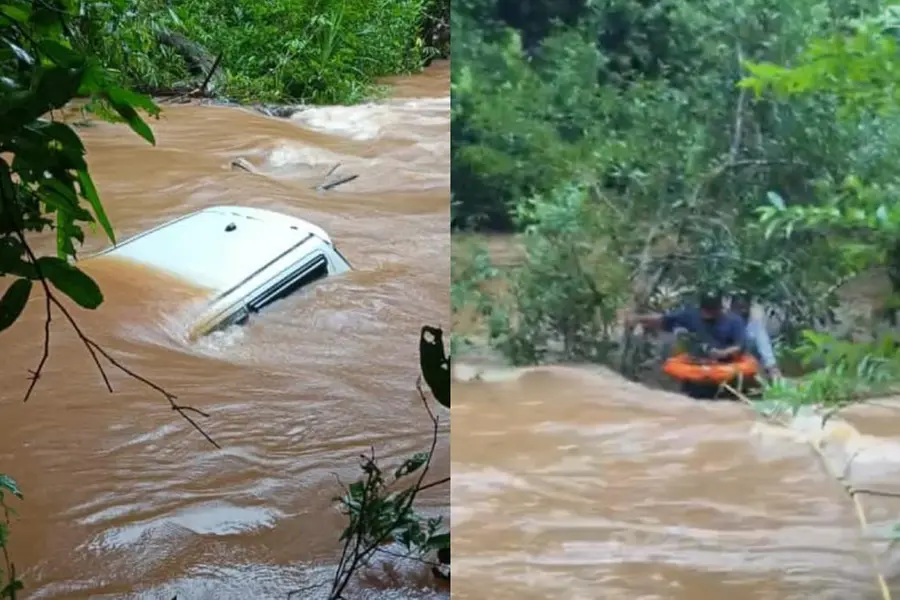 Google Maps error: Car swept away due to heavy currents in Kasaragod ...