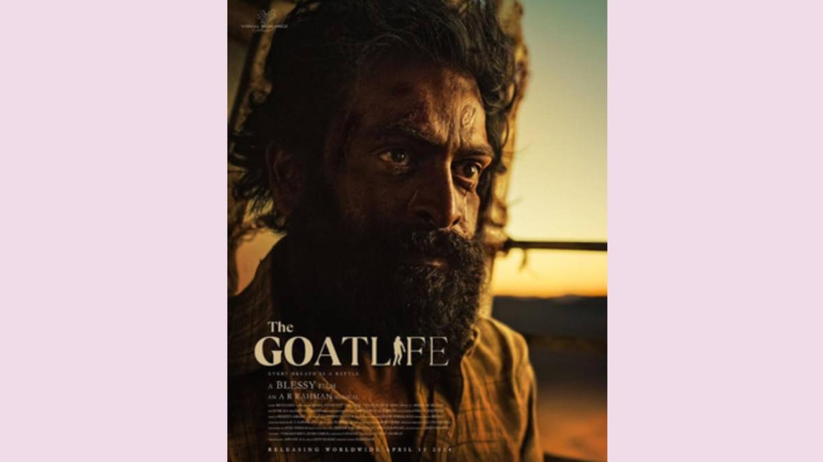 Prithviraj looks intense and rugged in new poster from 'The Goat Life'