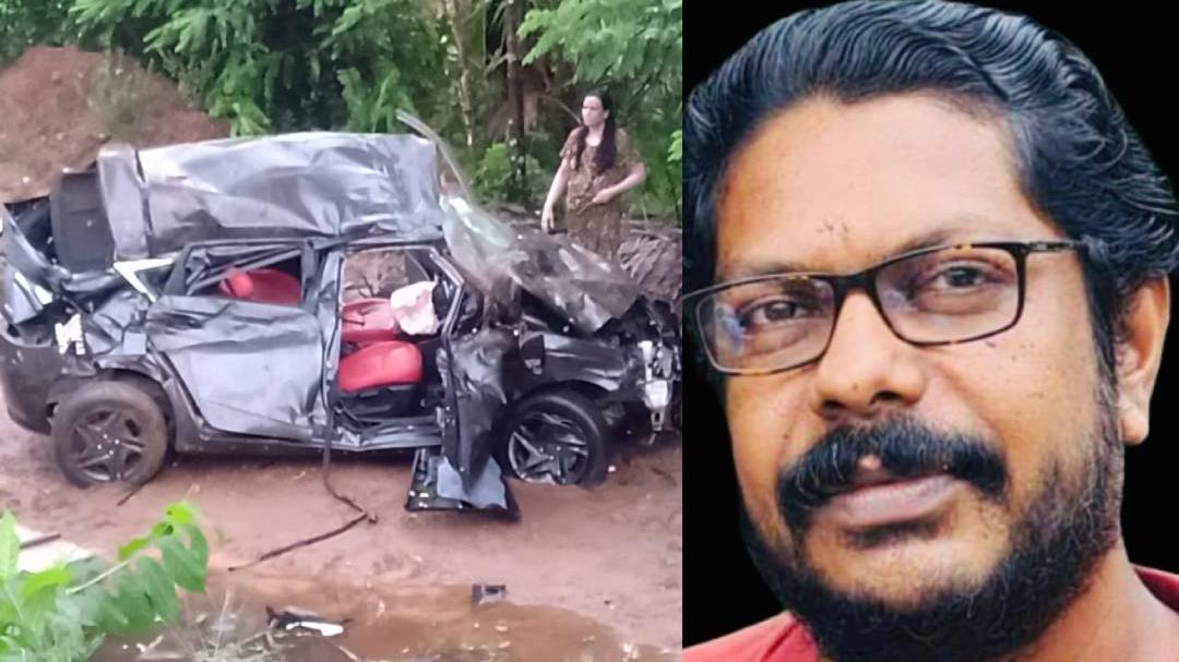 Bike rider dies in accident as car hits bike on Varapuzha Bridge