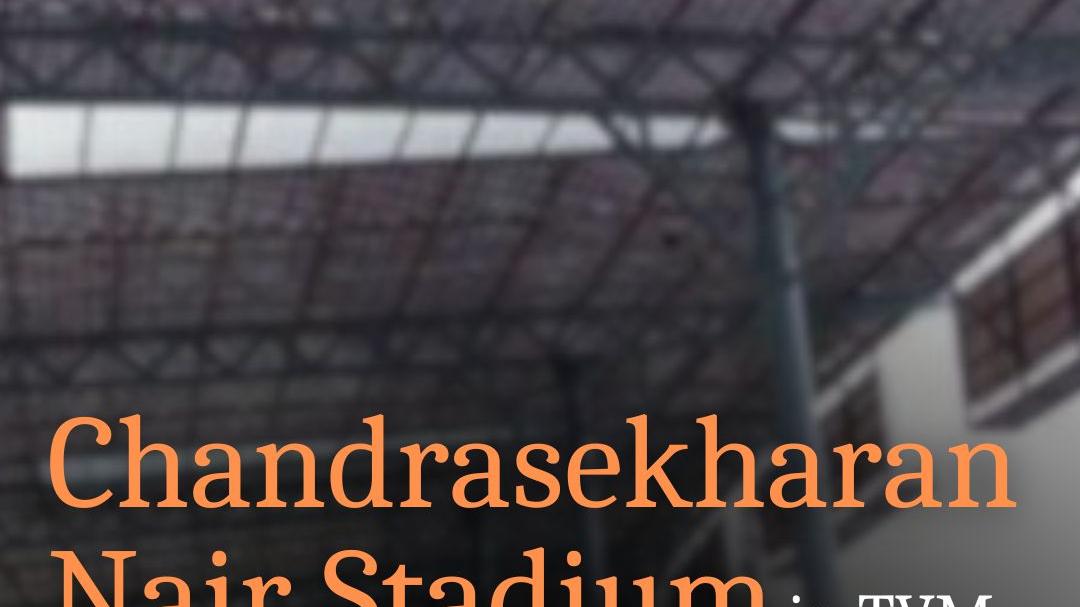 Chandrasekharan Nair Stadium in TVM is India’s first 1 MW solar truss ...
