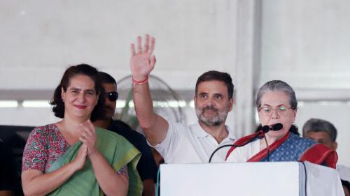 Giving son Rahul to Rae Bareli people, he won't disappoint you: Sonia ...