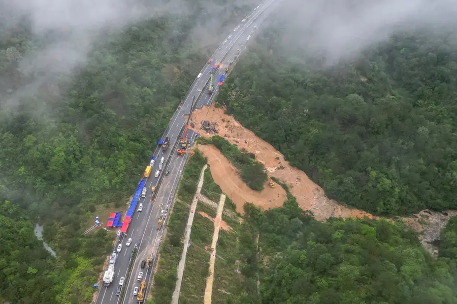 Highway Collapse In Southern China Kills At Least 36 People