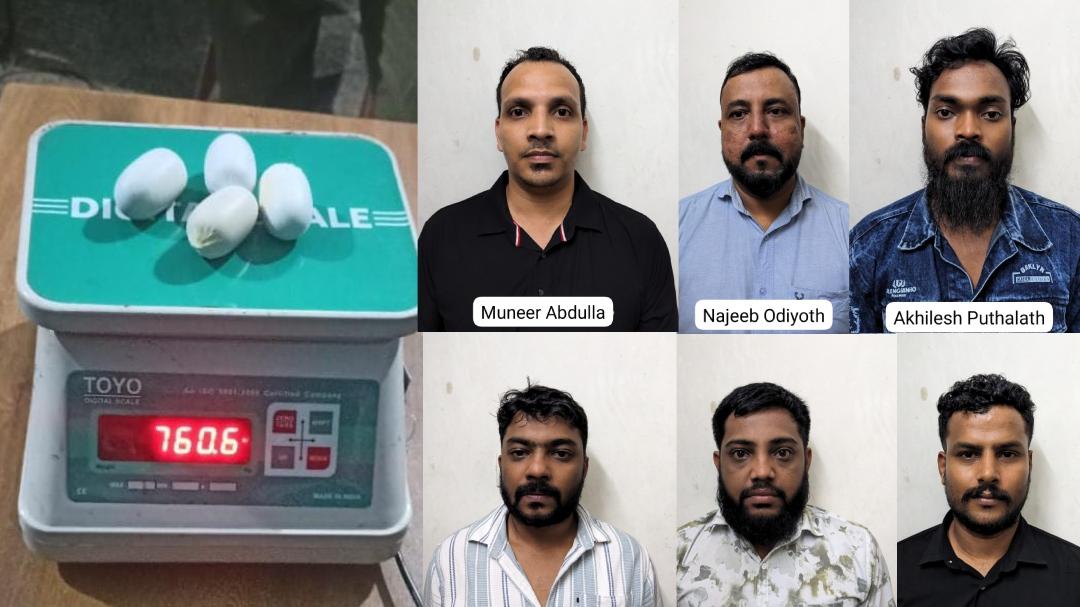 Gold smuggling: Six-member gang arrested from Kaipur airport