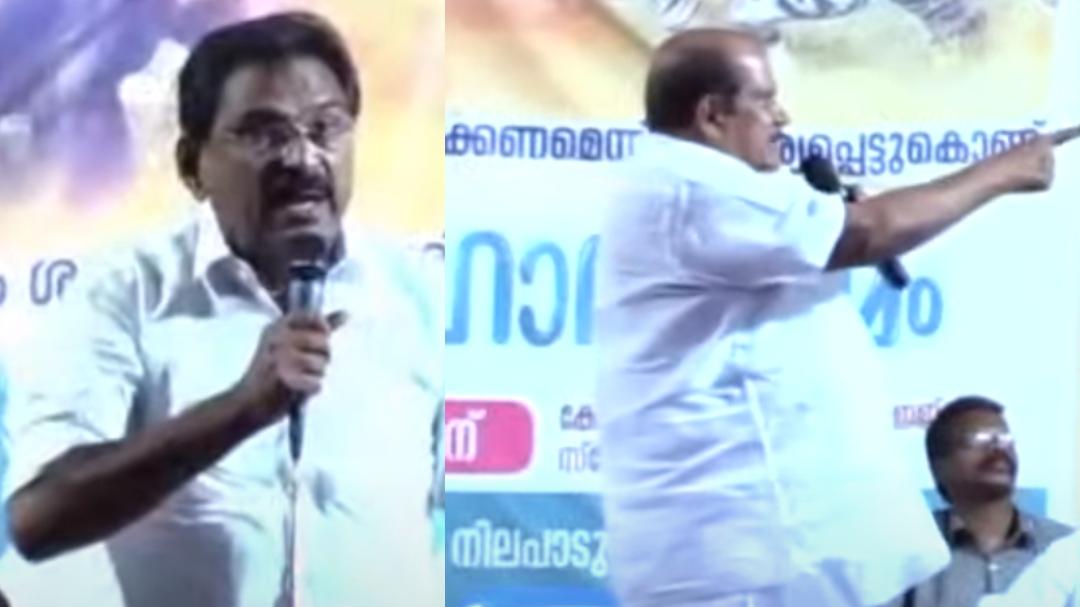 Rift with moderator: Anto Antony, Vazhoor Soman, PC George walk out of ...