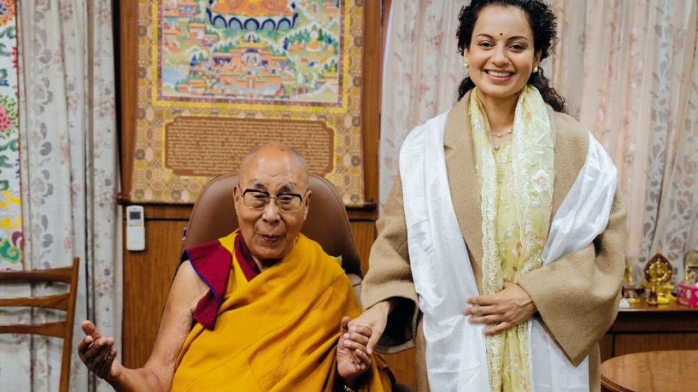 Kangana meets Dalai Lama in Dharamshala | Mathrubhumi English