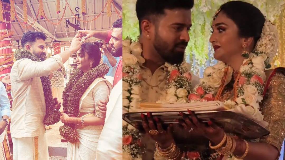 Actress Surabhi Santhosh gets married to singer Pranav Chandran