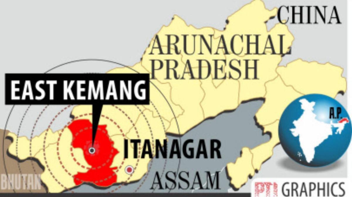 Earthquake of magnitude 4.0 jolts Arunachal Pradesh's Siang