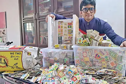 School teacher's matchbox covers steals the spotlight on International ...