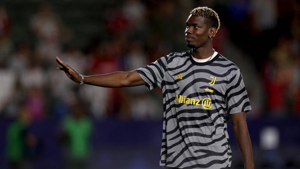 Juventus midfielder Pogba banned 4 years for doping
