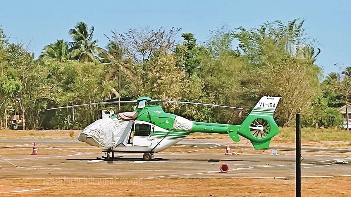 CM's helicopter makes emergency landing due to technical difficulties