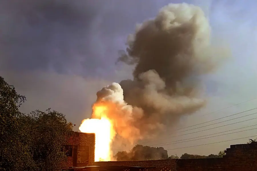 Seven killed in blast at firecracker factory in UP