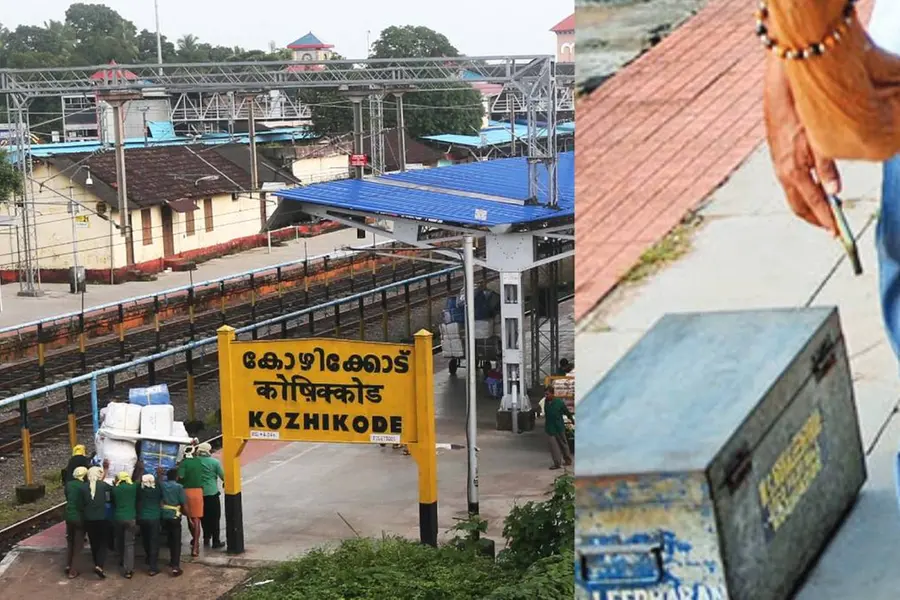 Delay in receiving line boxes disrupts train services in Kozhikode station