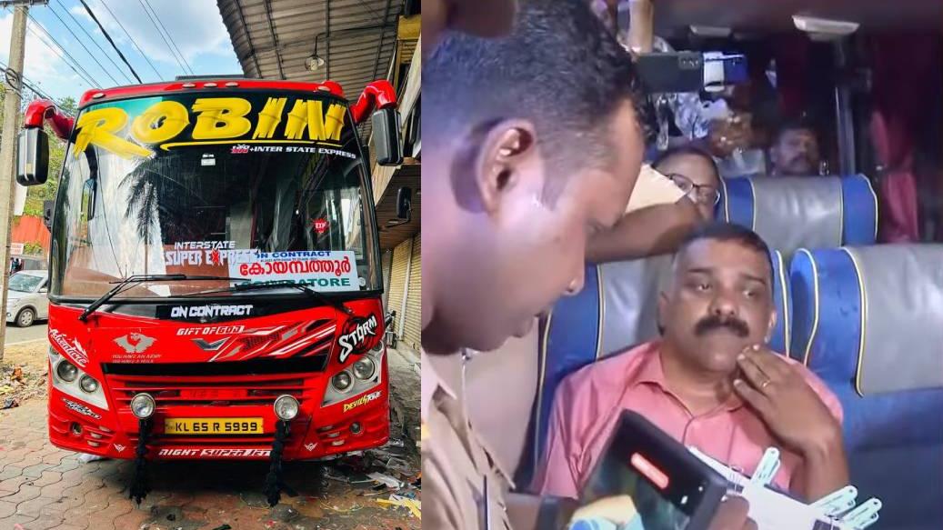 Kerala MVD intercepts 'Robin bus' minutes after it resumed inter-state ...