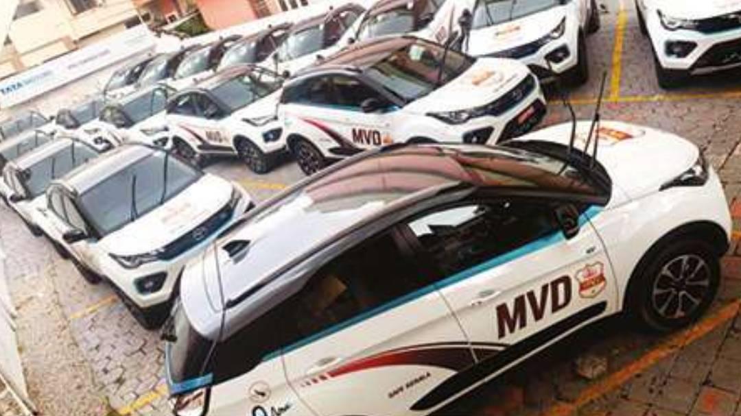 Electric vehicles arrive for MVD’s e-patrolling drive