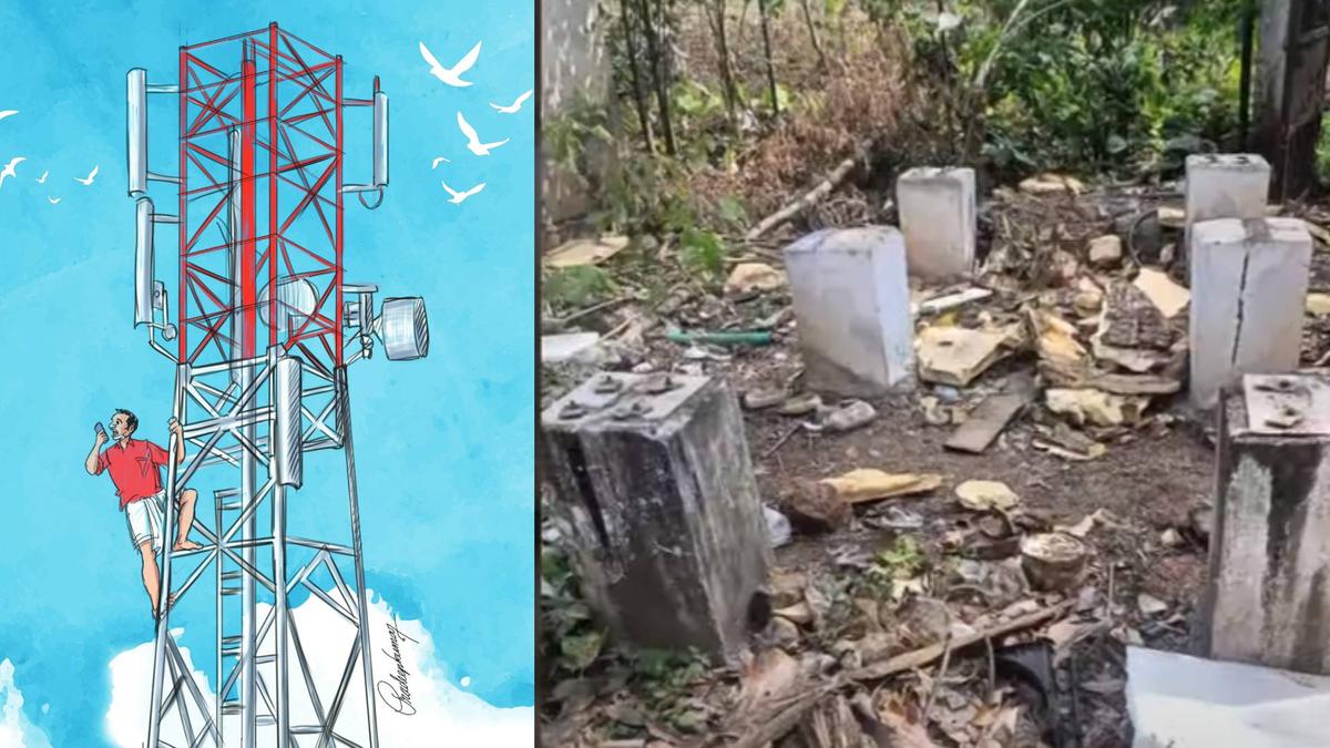 At least 36 mobile towers go missing in Kerala, parts dismantled and ...