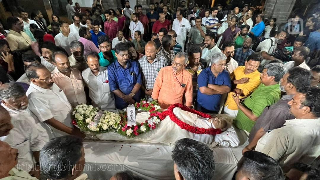 Kanam Rajendran’s funeral on Sunday; cortege from TVM to Kottayam