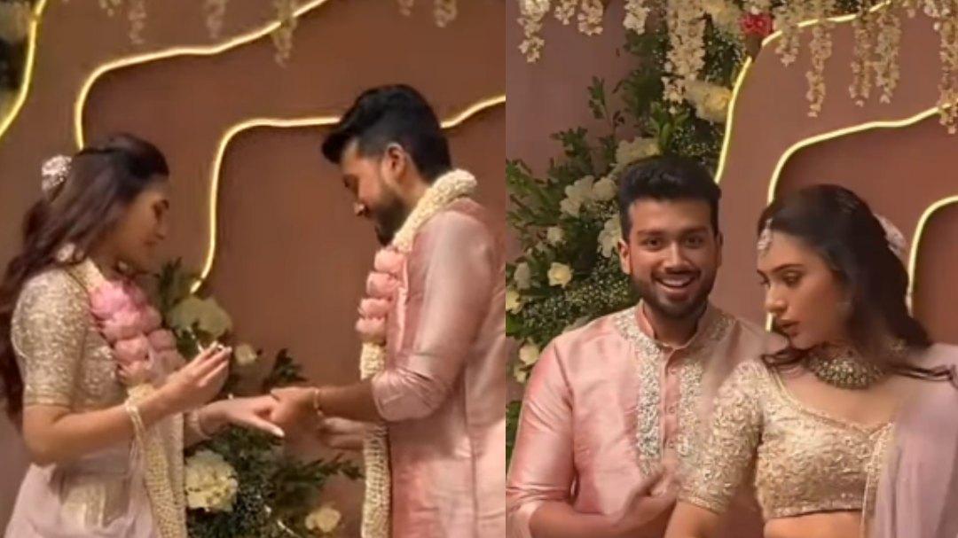 Actor Kalidas Jayaram engaged to long-time girlfriend Tarini ...