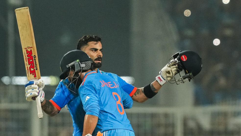 CWC 2023: Kohli's ton, Jadeja's five wickets help India thrash South ...