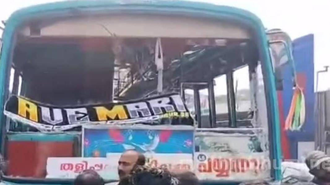 Speeding bus hits child cyclist in Kannur, angered natives vandalise ...