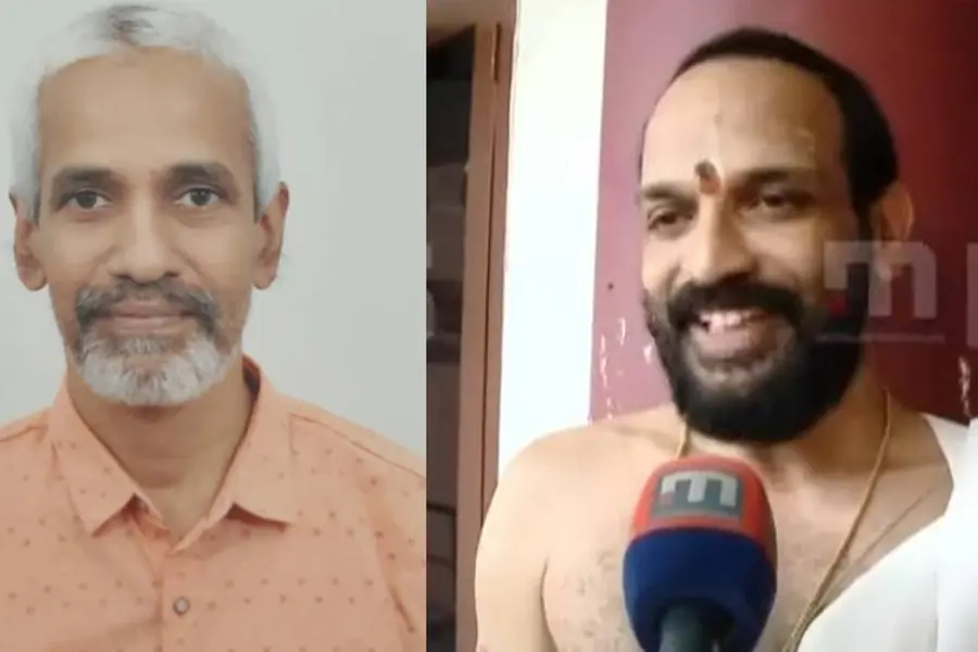 PN Mahesh Namboothiri and P.G Murali: Chief priests of Sabarimala and ...