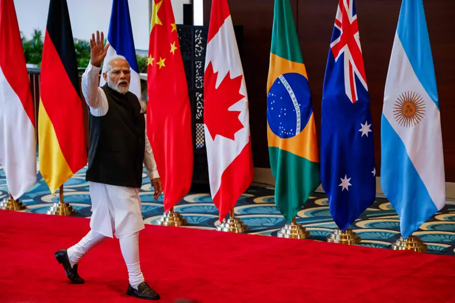 G20 Summit: PM Narendra Modi arrives at Bharat Mandapam, to welcome all ...