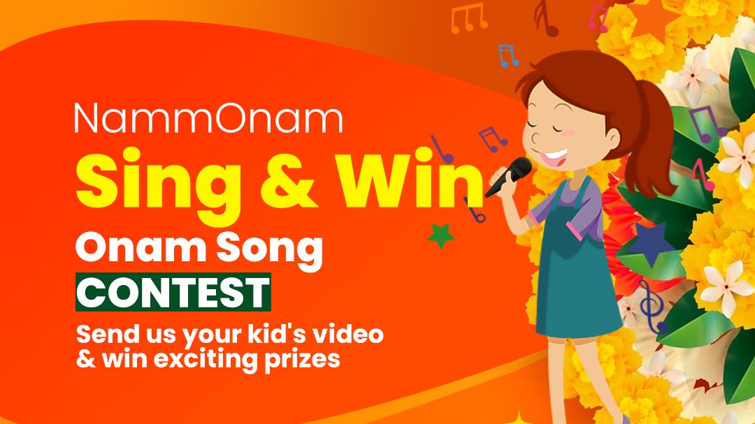 Winners of 'Sing & Win' Onam contest
